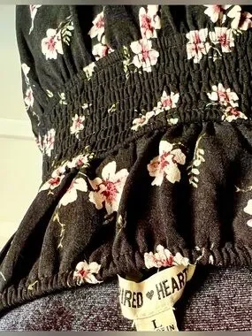 Inspired Hearts | Dresses | Inspired Hearts Black Maxi Dress With Pink ...